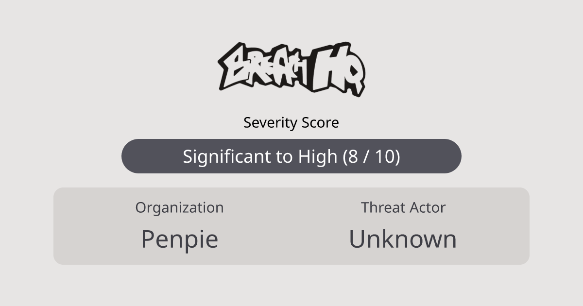 Penpie Data Breach - Sep 2024